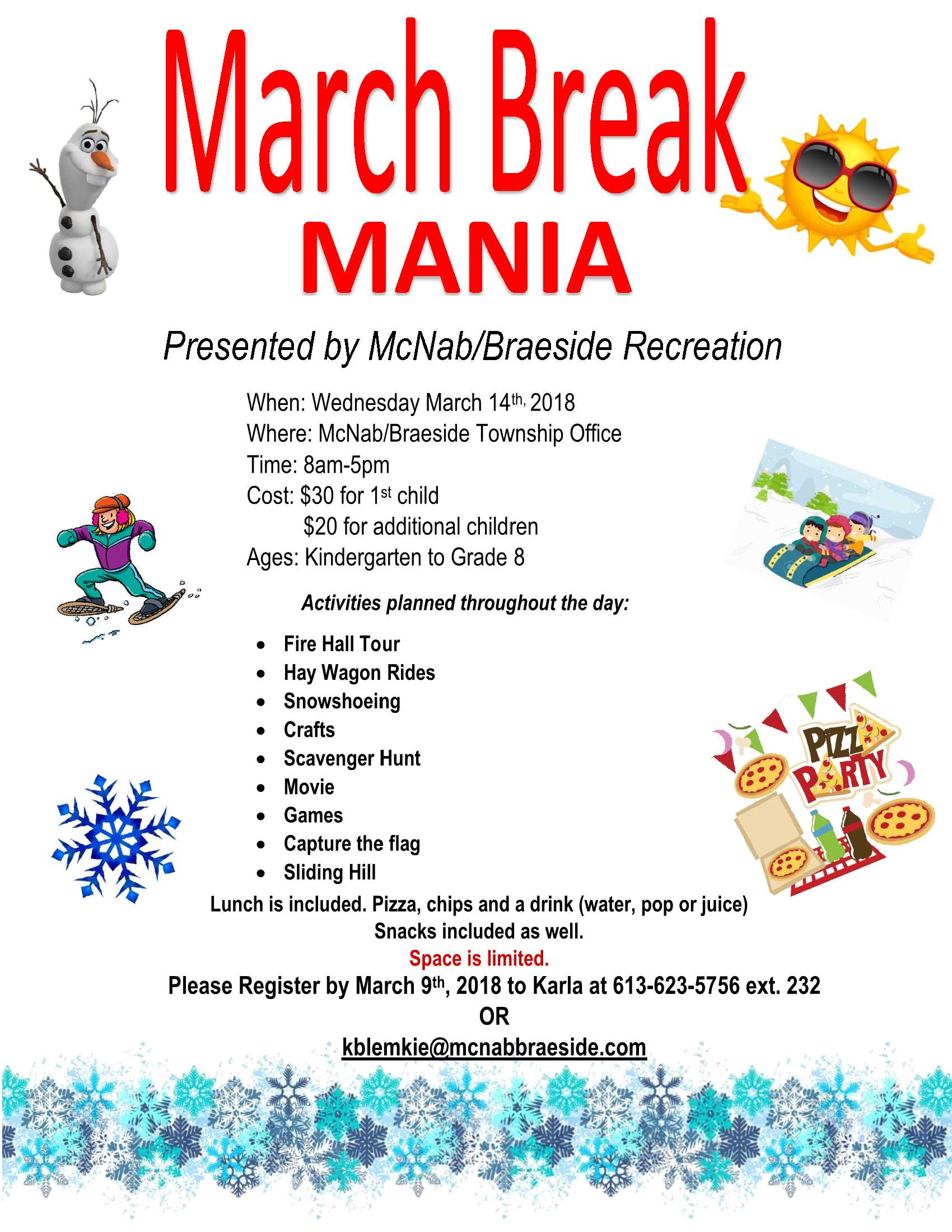 March Break Mania - The Township of McNab/Braeside
