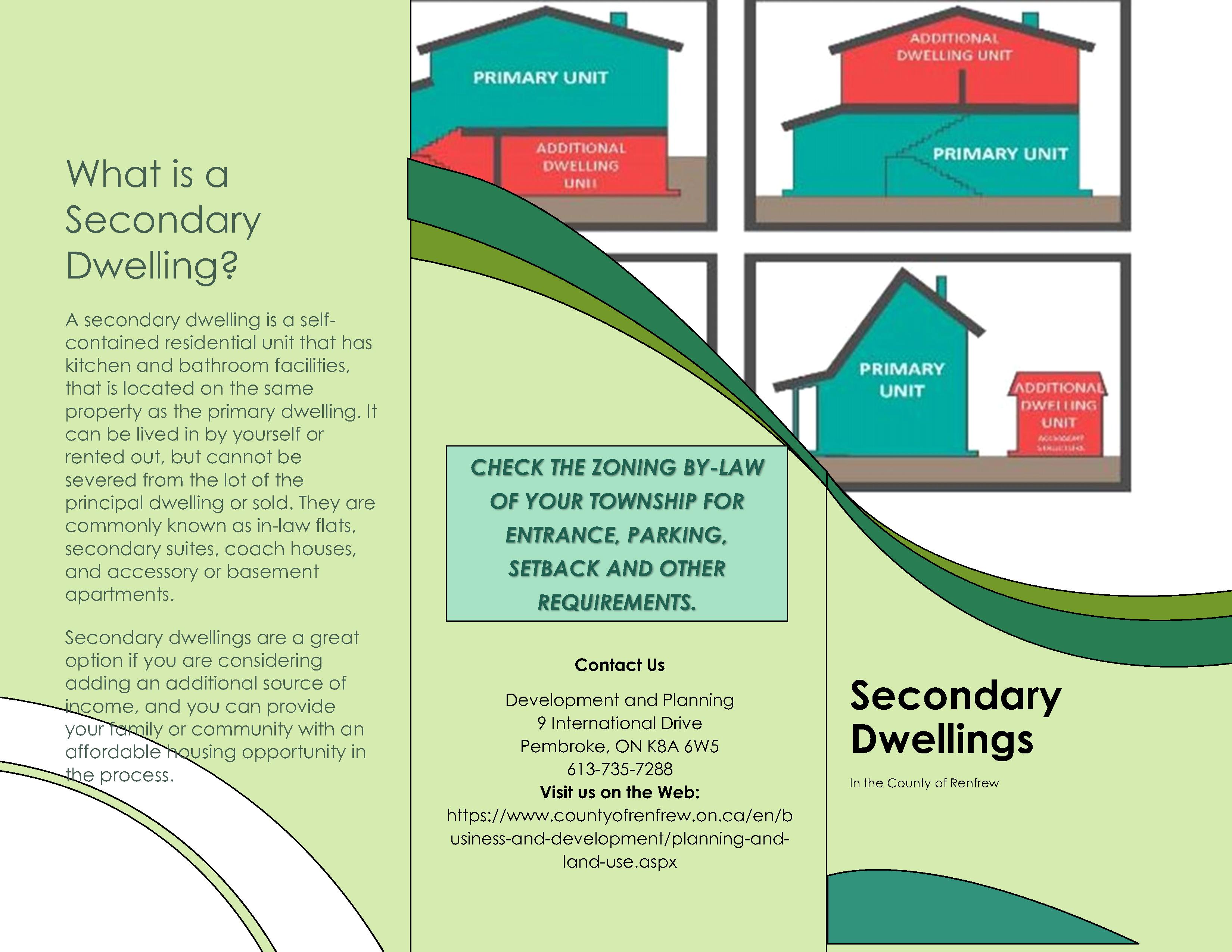 What is a Secondary Dwelling? - Township of McNab/Braeside